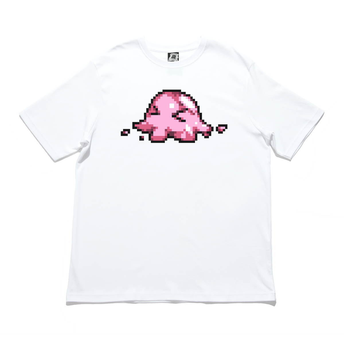 "Slime" Cut and Sew Wide-body Tee White – Kiru Made 着るまで
