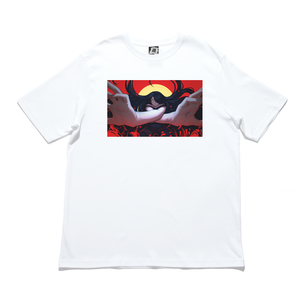 "TELEPURTE" Cut and Sew Wide-body Tee White/Red – Kiru Made 着るまで
