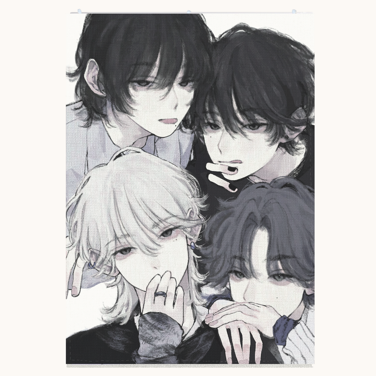 "JellyHeart Band” Tapestry – Kiru Made 着るまで