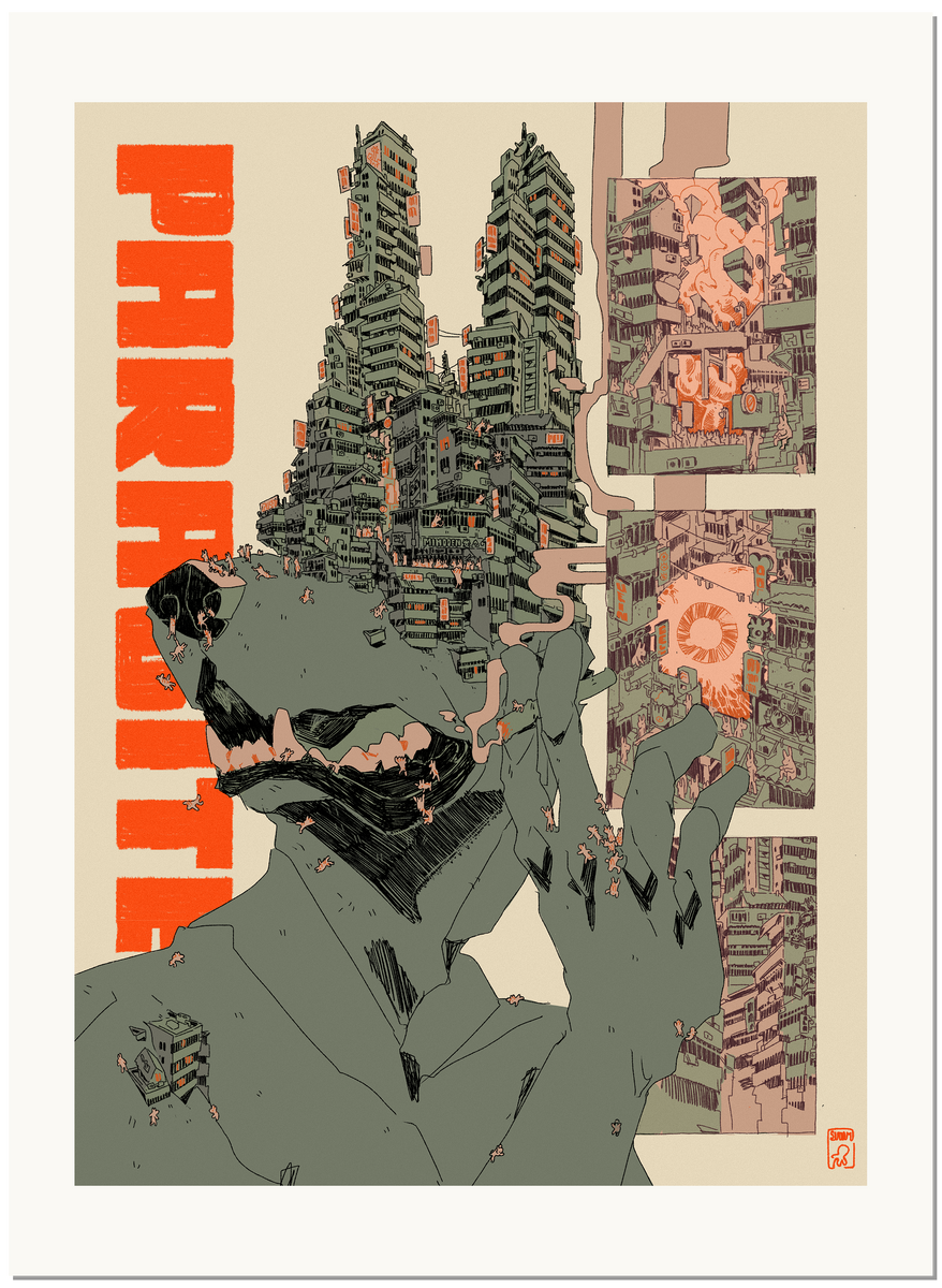 "Parasite" Giclee Art Print – Kiru Made 着るまで